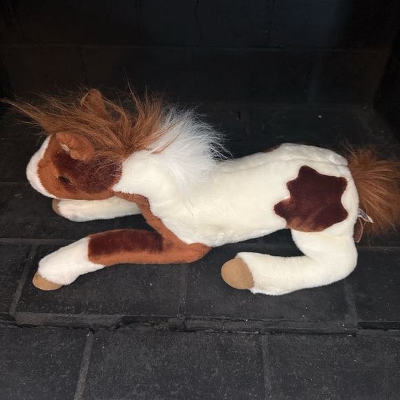 Breyer | Toys | Breyer Medium Plush Brown White Paint Horse Pony Laying ...